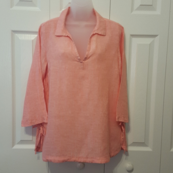 Sigrid Olsen | Tops | Sigrid Olsen Linen Top | Poshmark